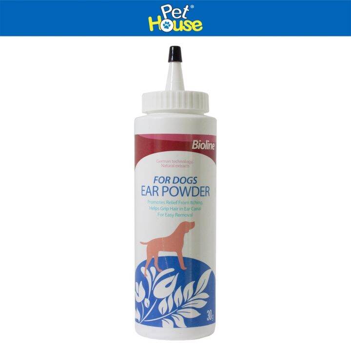 Bioline Ear Powder- Hair Remover Anti itch for Dogs Cats 30g | Lazada PH