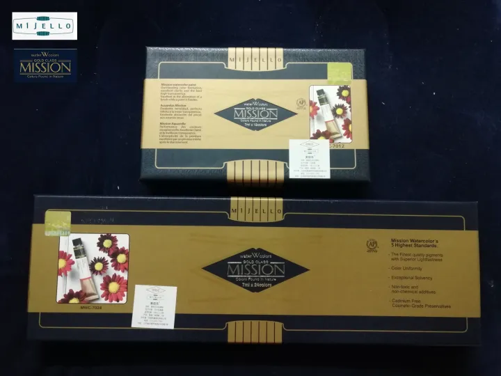 Korean Mijello Mission Gold Water Colours Set 12/24C X 7ml | Lazada