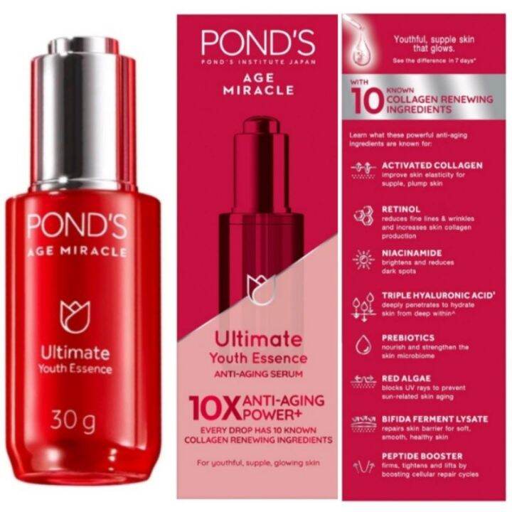 NEW Pond's Age Miracle Ultimate Youth Essence Anti Aging Neck Face ...