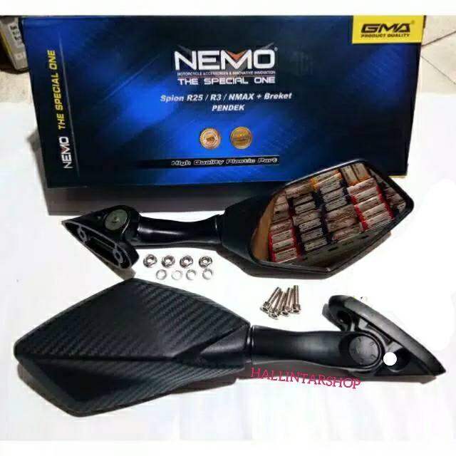 Kaca Spion Cbr250Rr Nemo Untuk R15 R25 Nmax Pcx Lexi Xmax | Lazada ...
