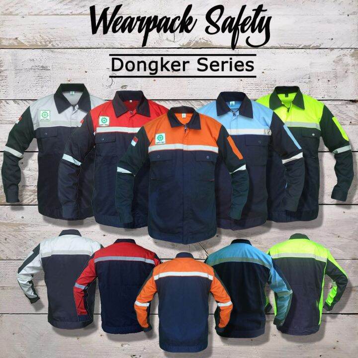 Baju Wearpack Safety Kemeja Wearpack Safety Lengan Panjang Pakaian ...