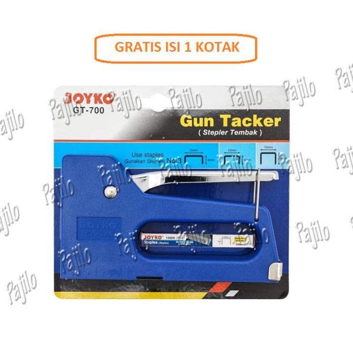 Gratis Isi 1 Kotak - Joyko stapler tembak GT-700 GT700 Guntacker Gun ...
