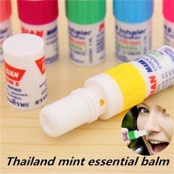 Thailand Poy-Sian Essential Balm Mint Flavor Nasal Inhaler Camphor ...