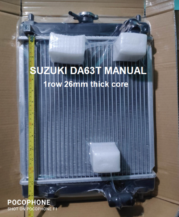 SUZUKI DA63T DA63 RADIATOR K6A CARRY MULTICAB PICKUP MANUAL | Lazada PH