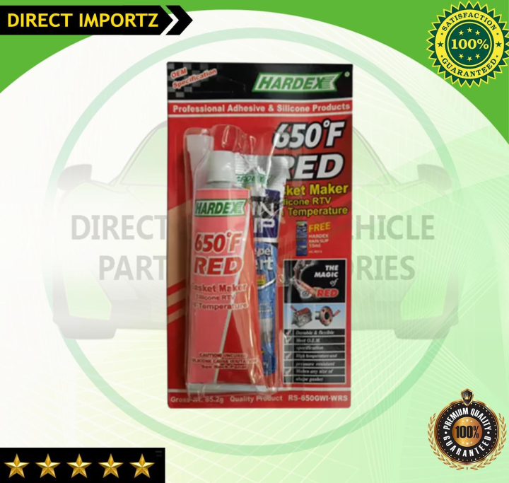 HARDEX GASKET MAKER & ADHESIVE 650F (RED) | Lazada PH