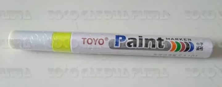 Spidol ban paint marker mobil motor TOYO original - Kuning | Lazada ...