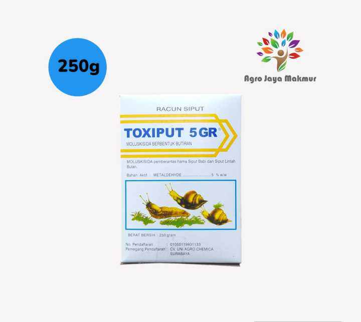 RACUN SIPUT TOXIPUT 250G efektif untuk mengendalikan hama Siput Babi ...