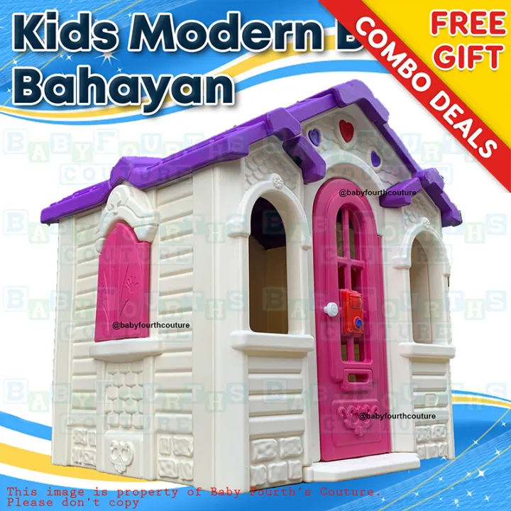 Baby Fourth Couture Kids Play House, Cabin, Modern “Bahay Bahayan ...