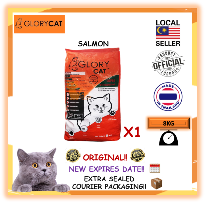 🌟100% ORIGINAL🌟 Glory Cat Dry Food / Makanan Kucing / Kibble 8kg | Lazada