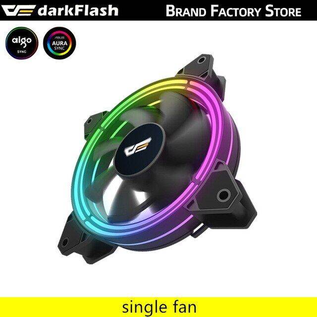 Darkflash Cf11 Pro Computer Pc Case Rgb Fan Clear Frame Aura Sync ...