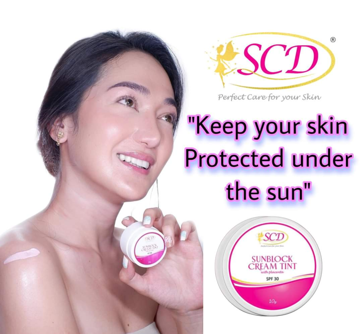 SCD Sunblock Cream Tint 10g | Lazada PH