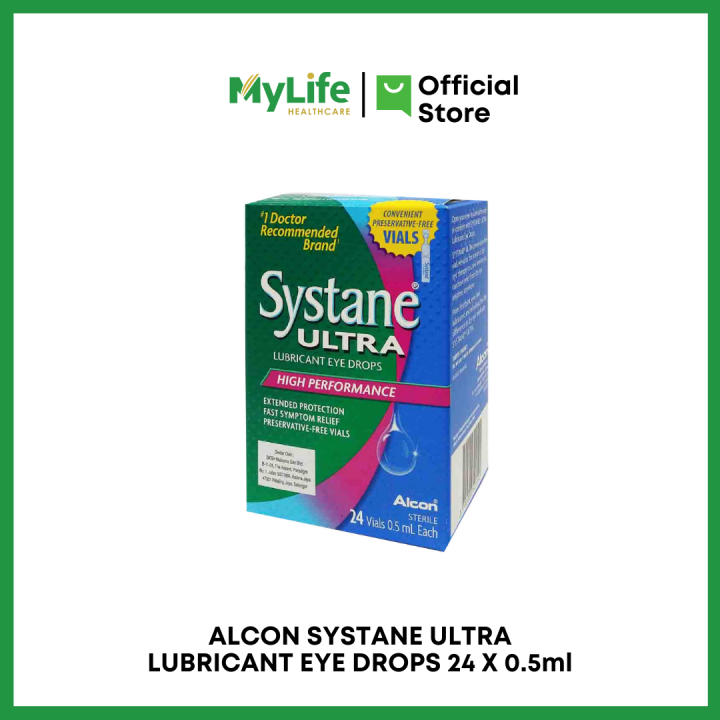 ALCON SYSTANE ULTRA LUBRICANT EYE DROP (24 X 0.5ml) | Lazada
