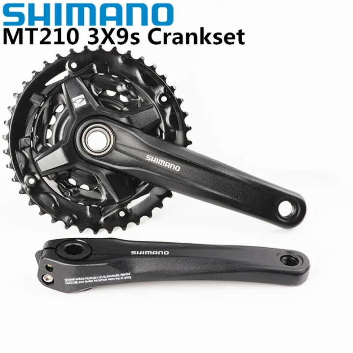 Shimano Alivio FC MT210 Crankset 9 Speed 170mm 44-32-22T 40-30-22T 36-22T Crankset 3x9 2x9 Speed ...