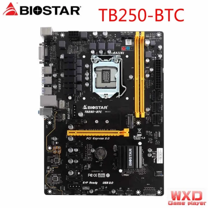 Biostar TB85 TB250-BTC TB250-BTC PRO 6GPU 6PCI-E 8GP 8PCI-E 12 GPU 12 ...