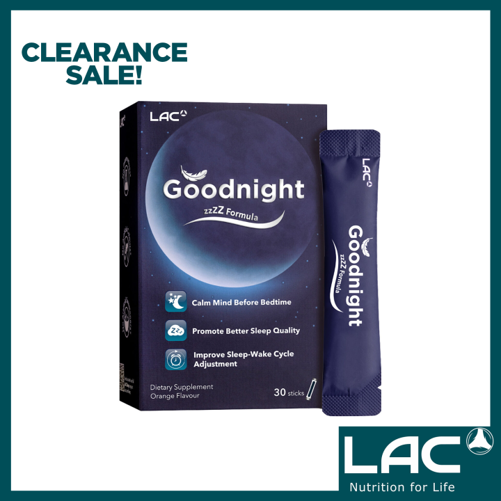 LAC Goodnight Powder Orange 3G x 30 Sticks (best by: August 2024 ...