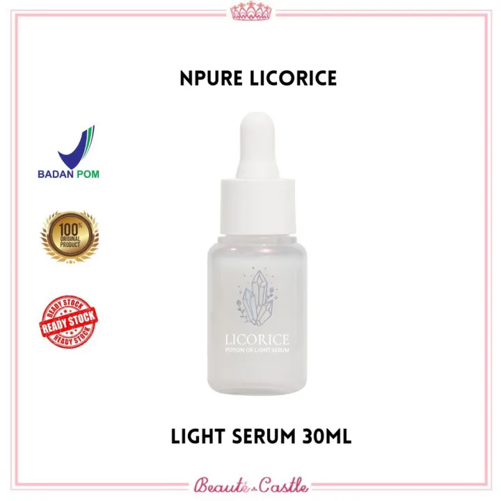 NPURE LICORICE POTION OF LIGHT SERUM 20ML | Serum wajah | Lazada Indonesia