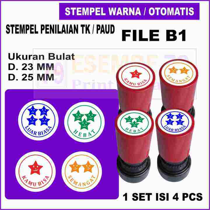 Stempel Bintang Penilaian Guru TK / PAUD | Lazada Indonesia