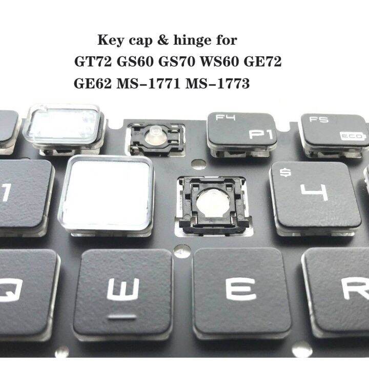Keyboard Keycap Key Cap Hinge for MSI GT72 GS60 GS70 WS60 GE72 GE62 MS ...