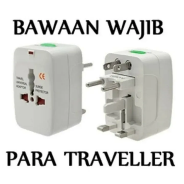 Adapter Universal / Adaptor Charger Internasional / Penyambung Colokan ...
