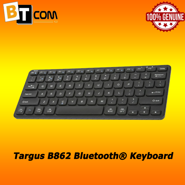 Targus B862 Compact Multi-Device Bluetooth® Antimicrobial Keyboard AKB862AP-50 | Lazada