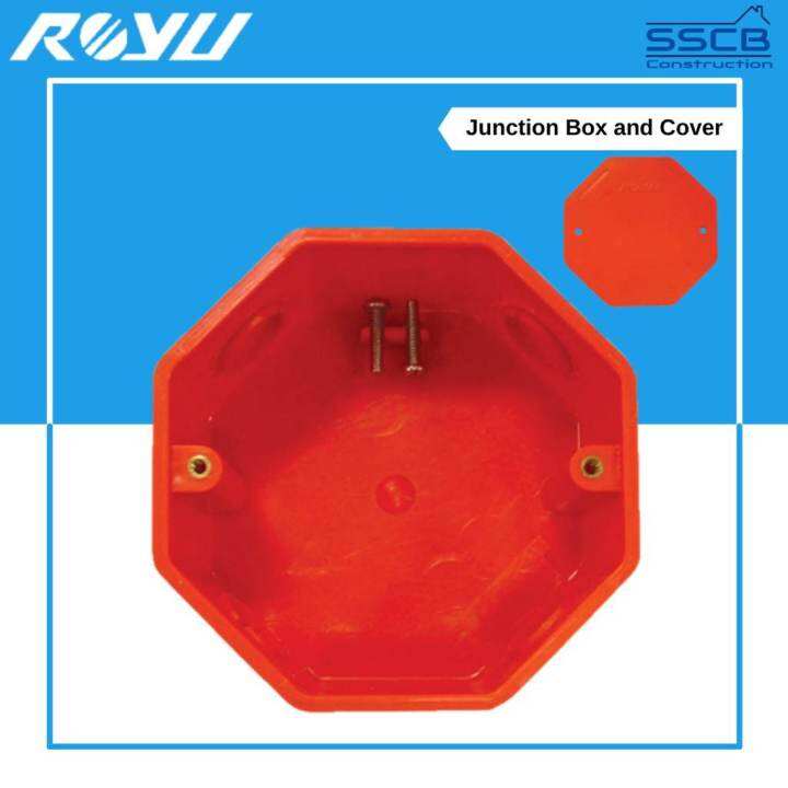 ROYU PVC JUNCTION BOX WITH COVER | Lazada PH