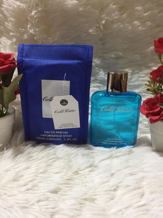 COLD WATER PERFUME SPRAY FOR MEN WITH POUCH 100ML | Lazada PH