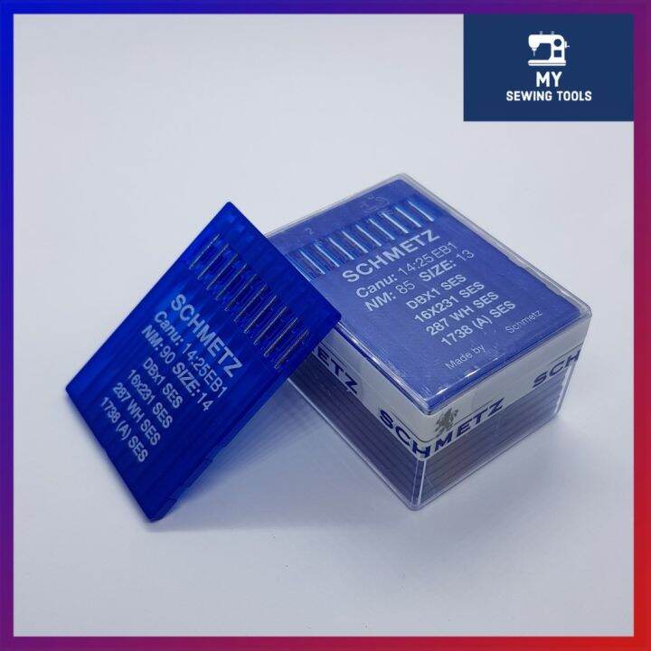 Original Schmetz Industrial Sewing Machine Needle (DB) 6 sizes| Jarum Mesin Industri Schmetz (DB ...