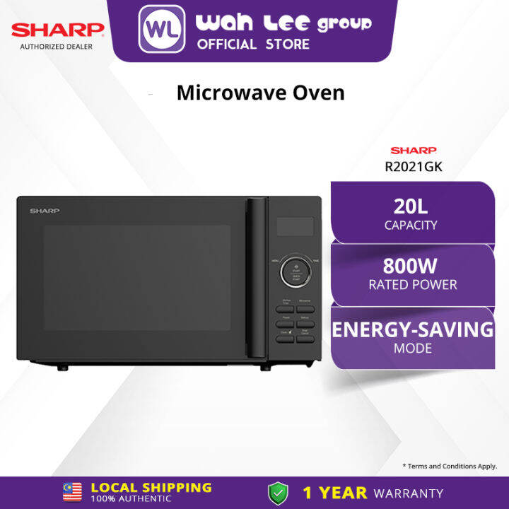 Sharp R2021GK 20L Basic Digital Control Microwave Oven WAH LEE STORE ...