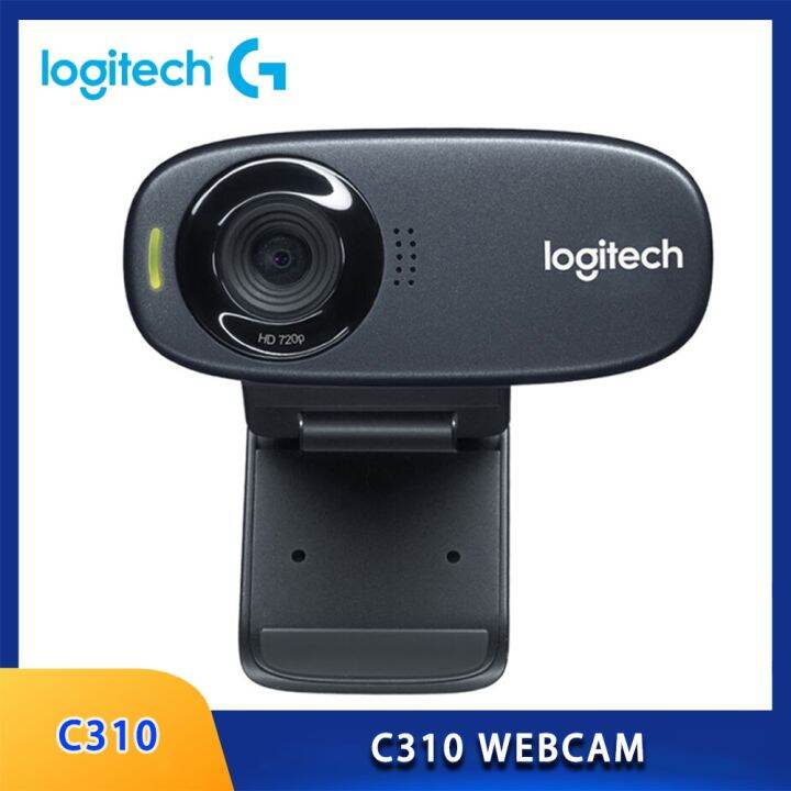Original Logitech Webcam C310 Stereo Computer PC Laptop Web Camera Built-in Microphone For ...