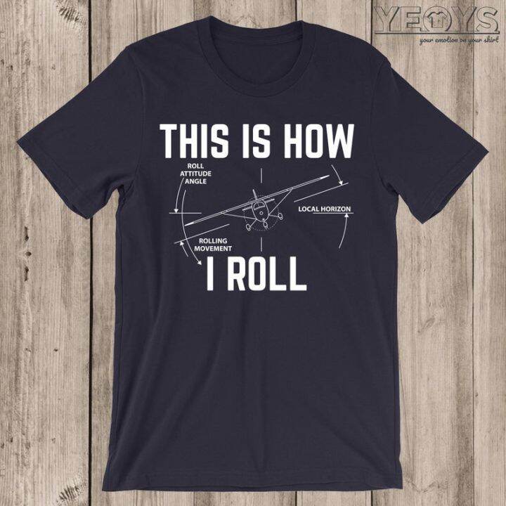 Funny Pilot Shirt T-Shirt Gift For Airplane Aviation Cockpit And Flying ...