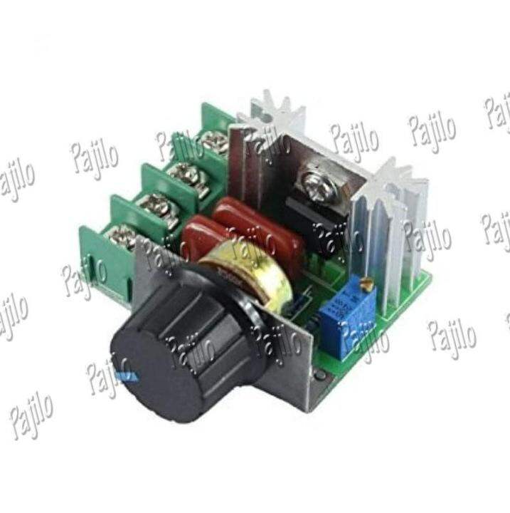 Dimmer Listrik Dimer LED Motor Speed Controller AC 220V 16A 2000W ...