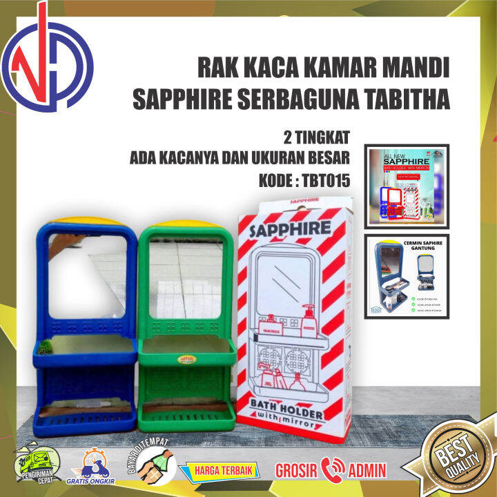 KACA TOILET / CERMIN RIAS / CERMIN KAMAR MANDI / KACA RIAS PLASTIK ...