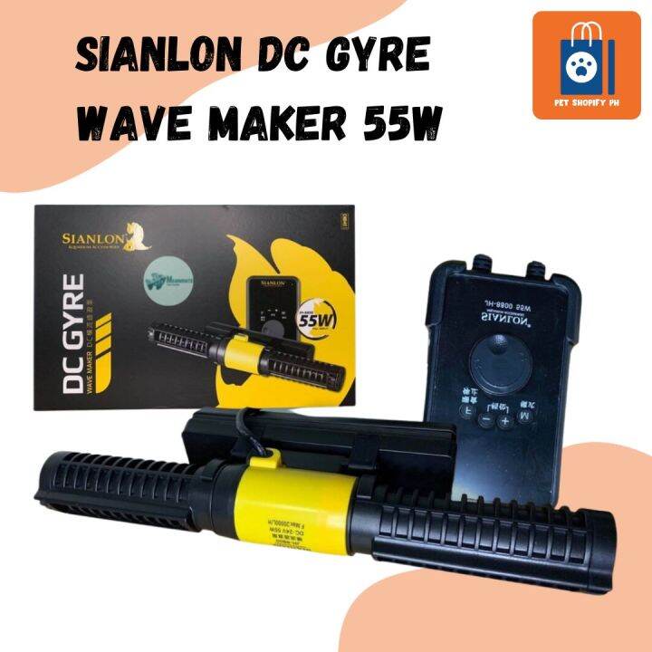 Aquarium DC Gyre Cross-Current Wave Maker Pump 55 Watts Cross Current ...