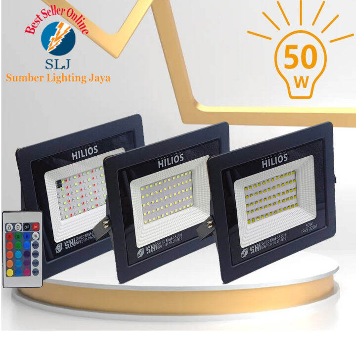 LAMPU SOROT LED IP65 50W / LAMPU TEMBAK 50 WATT / LAMPU LED OUTDOOR | Lazada Indonesia