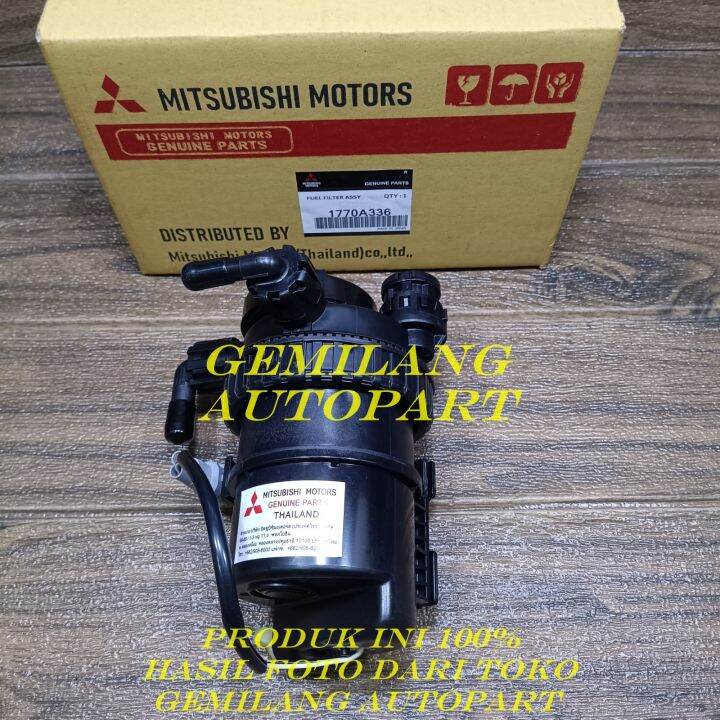 fuel filter assy rumah pompa solar filter solar pajero new 1770a336 ...