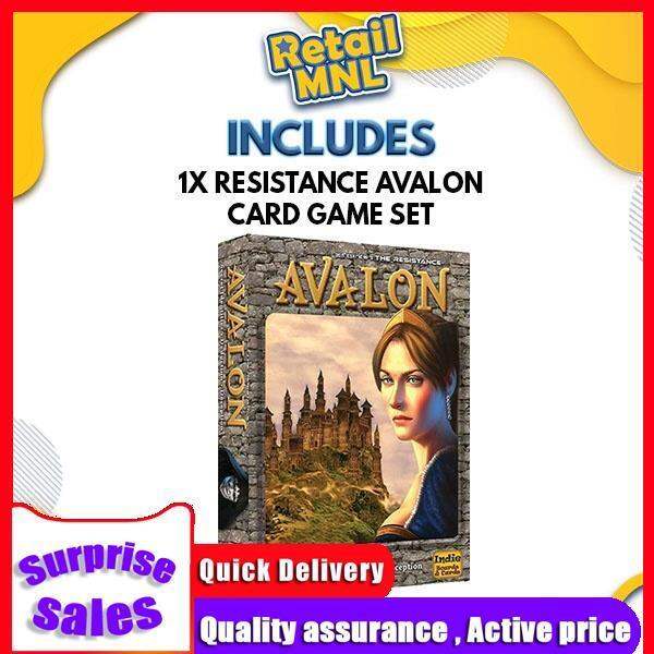Retailmnl The Resistance: Avalon Social Deduction Ice Breaker Card Game ...