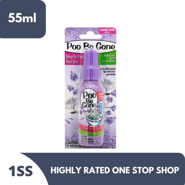Luv Fresh Poo Be Gone Lavender Vanilla 55ml | Lazada PH