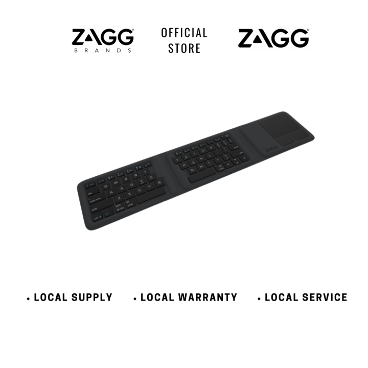 Zagg Tri Fold Universal Wireless Keyboard (With Touchpad) | Lazada