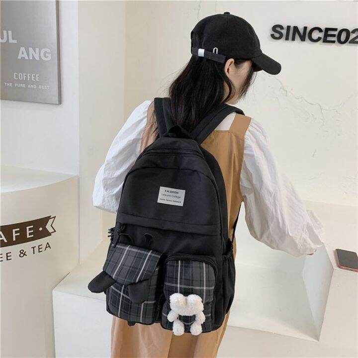 Large-capacity High School Student Backpack Ins Japanese Schoolbag ...