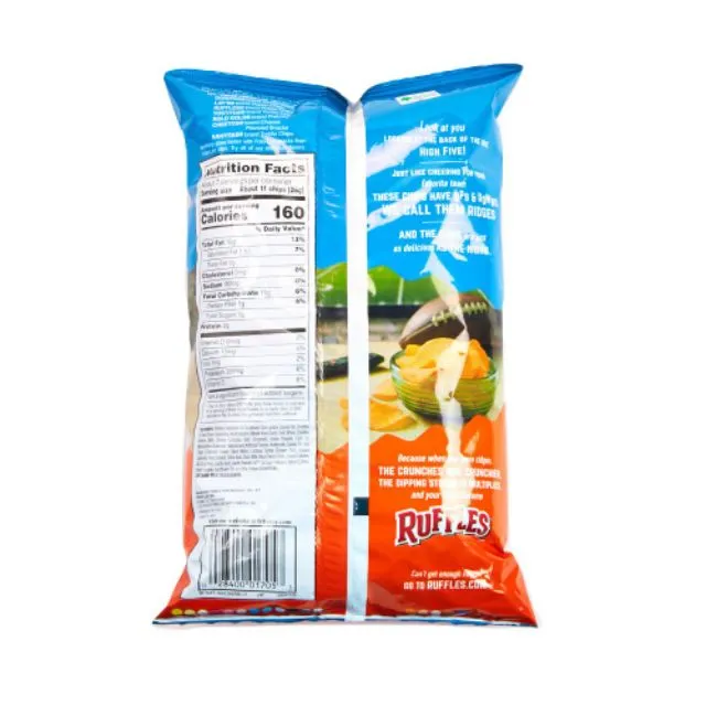 potato corner Ruffles Cheddar Sour Cream Potato Chips (184.2G) | Lazada PH