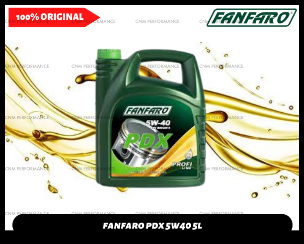 FF6705 -5 FANFARO 5W40 PDX ESTER Fully Synthetic Engine Oil 5L | Lazada