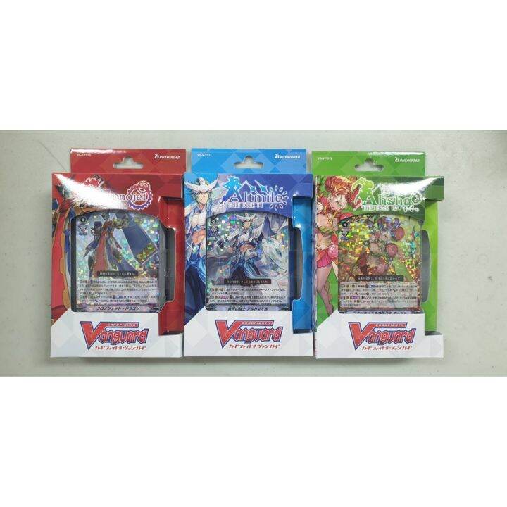 Vanguard Trial Deck ภาค V Vol.10-12 Chronojet/Altmile/Ahsha | Lazada.co.th
