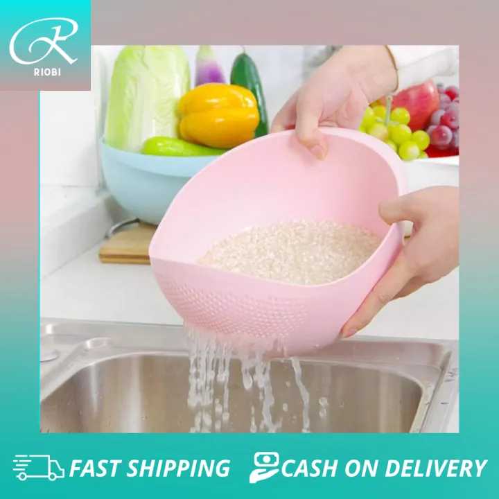 RIOBI Washing Filter Strainer, Multifunctional Vegetable Basket ...