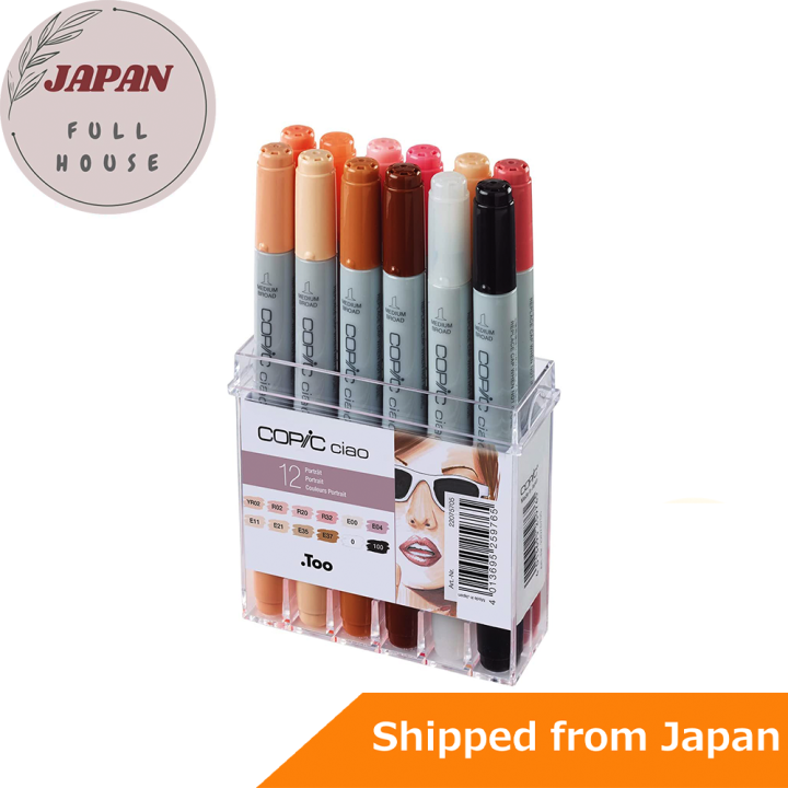 Copic Ciao Set Spidol 12 Potong, Warna Kulit | Lazada Indonesia