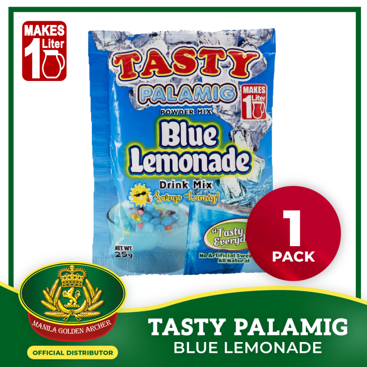 Tasty Palamig Litro (Blue Lemonade) 25g x 1-pack | Lazada PH