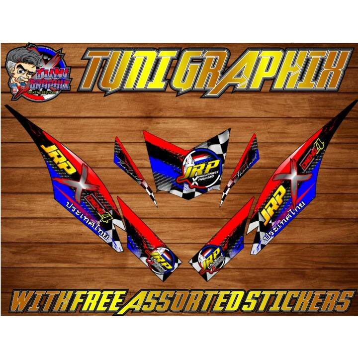 XRM 125 Sticker ( JRP DECAL DESIGN STOCK SIZE) | Lazada PH