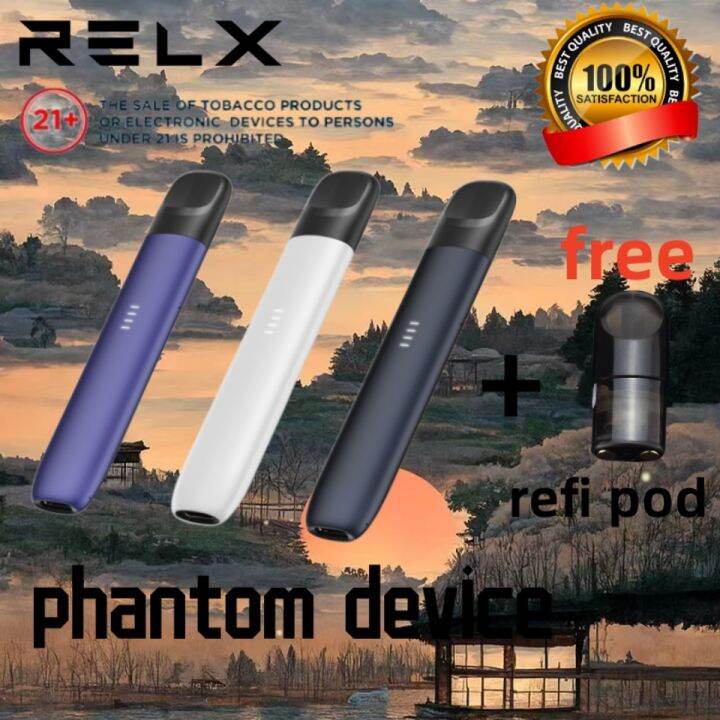 （with free refi pod）Rel x、Relix、Rlex Infinity、 Essential、 Phantom ...