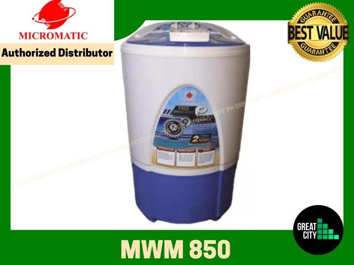 Micromatic Washing Machine 6.5/8kg | Lazada PH
