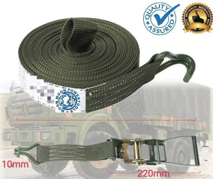 Extra heavy duty ratchet tie down military truck rope fastener cargo ...