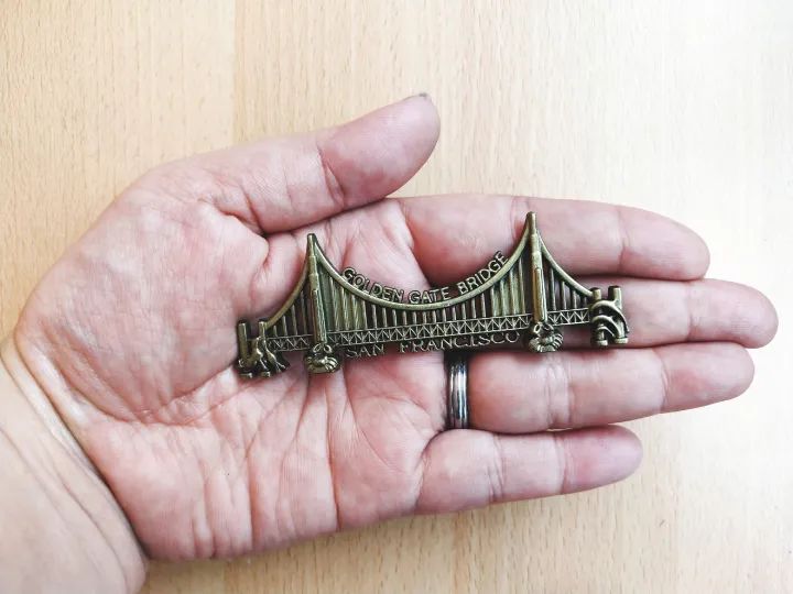 Golden Gate Bridge Ref Metal Magnet Souvenir | Lazada PH